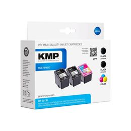 KMP KMP Tinte ersetzt HP 301XL Kompatibel Schwarz