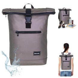 Bench. Freizeitrucksack Roll-Top Kurierrucksack Hydro aus Plane wetterfest A4