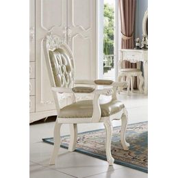 JVmoebel Stuhl, Polsterstuhl Armlehne Luxus Sessel Stühle Wohnzimmer Esszimmer