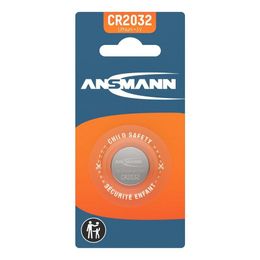 Ansmann AG Ansmann Lithium Knopfzelle CR2032 Knopfzelle