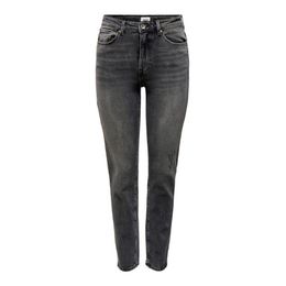 Only High-waist-Jeans High Waist Jeans Hose ONLEMILY ANKLE Denim Pants (1-tlg) 3681 in Grau