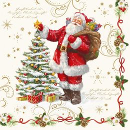 EasyLife Papierserviette 20 Servietten Magic Christmas 33x33cm