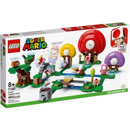 Lego® Konstruktionsspielsteine Lego® Super Mario 71368 Toads Schatzsuche – Erweiterungsset