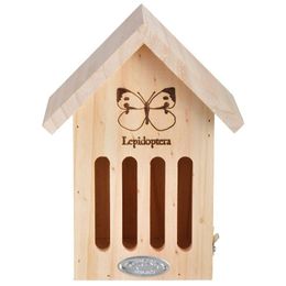 Esschert Design Nistkasten Esschert Design Schmetterlings Haus mit Silhouette Insekten Hotel Nist kasten