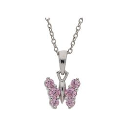 JuwelmaLux Kettenanhänger JuwelmaLux Kinder Anhänger 925/000 Sterling Silber Schmetterling mit r (1-tlg)