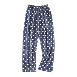 ZWY Loungepants Damen Pyjamahose aus Fleece