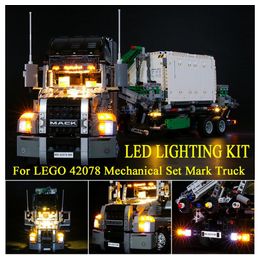 Orbeet Konstruktions-Spielset LED Beleuchtungs kit Für LEGO Technic Mack Anthem LEGO 42078