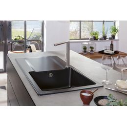 Villeroy & Boch Villeroy & Boch Einbauspüle Einzigartige Keramikspüle Siluet 60 333601KD