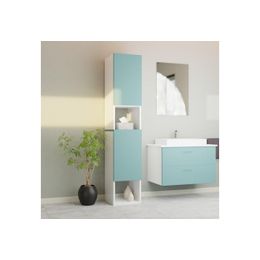 GARLIVO Badezimmer-Set Badezimmerschrank GLC2