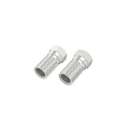 Hama F-Stecker, 5,5 mm, schraubbar