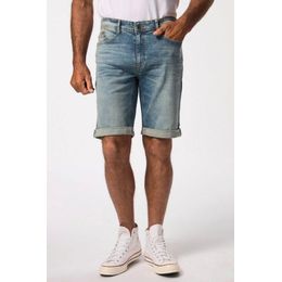 JP1880 Jeansbermudas Jeans-Bermuda FLEXNAMIC® Denim Bauchfit 5-Pocket