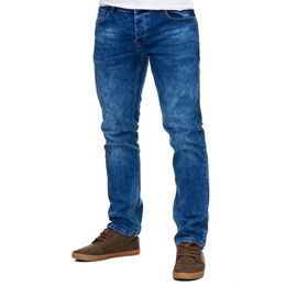 Reslad Stretch-Jeans Reslad Jeans-Herren Slim Fit Basic Style Stretch-Denim Jeans-Hose Stretch Jeans-Hose Slim Fit