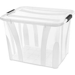 Siena Home Aufbewahrungsbox Anzio (1 St), Kunststoff, 100% recyclebar, weiß