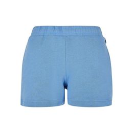 Urban Classics Sweatshorts Urban Classics Damen Ladies Organic Terry Shorts (1-tlg), blau