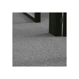 Teppichboden Miro, ANDIAMO, rechteckig, Höhe: 8,5 mm, Schlinge, Breite 400 cm, Wohnzimmer, strapazierfähig & robust, blau|grau