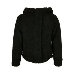 Urban Classics Winterjacke Damen Girls Short Sherpa Jacket (1-St), schwarz