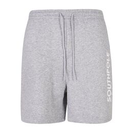 Southpole Stoffhose Southpole Herren Southpole Basic Sweat Shorts (1-tlg), grau