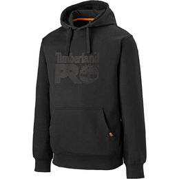 Timberland Pro Hoodie aus robustem Material, mit Kängurutasche, Kapuze mit Kordelzug, schwarz