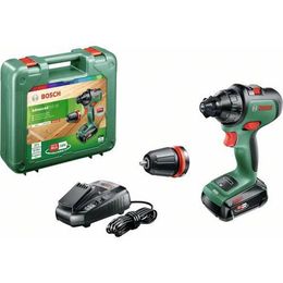 Bosch Home and Garden AdvancedDrill 18 2-Gang-Akku-Bohrschrauber 18 V inkl. Akku, inkl. Koffer, inkl. Ladegerät