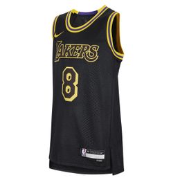 Kobe Bryant Los Angeles Lakers City Edition Nike Dri-FIT Swingman Trikot für ältere Kinder - Schwarz