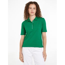 Poloshirt Tommy Hilfiger Gr. L (40), grün (olympic green) Damen Shirts Jersey