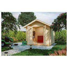Skan Holz Gartenhaus Palma 3 250 x 300 cm natur mit Fußboden