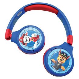 Lexibook 2 in 1 Bluetooth-Kopfhörer für Kinder Paw Patrol