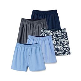 Tchibo 5 Web-Boxershorts - Hellblau/Gestreift - Gr.: XXL/8