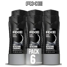 AXE Duschgel Black, 6er Pack (6 x 400 ml)