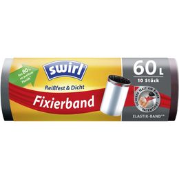 Swirl Müllsackständer Swirl® Fixierband-Müllbeutel 60 L Reißfest & Dicht