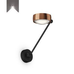 Occhio Sento C LED Parete Singolo Up 20cm Schwarz matt/Phantom