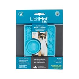 LickiMat Futterbehälter Kitty turquoise