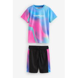 next T-Shirt & Shorts Mesh-T-Shirt und Shorts im Set (2-tlg)