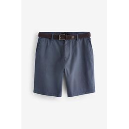 next Chinoshorts Chino-Shorts mit Gürtel (2-tlg)