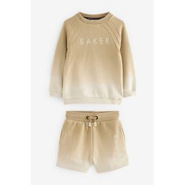 Baker by Ted Baker Shirt & Shorts Baker by Ted Baker Farbverlauf-Sweater und Shorts (2-tlg)