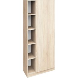 borchardt Möbel Aktenschrank BORCHARDT MÖBEL "Wallis" Schränke Gr. B/H/T: 76 cm x 185 cm x 35 cm, 1 St., braun (sonoma eiche) Aktenschränke