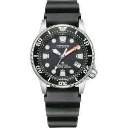 Taucheruhr Citizen "EO2020-08E" Armbanduhren schwarz Taucheruhren