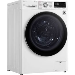 A (A bis G) LG Waschmaschine "F4WV710P1" Waschmaschinen weiß Frontlader