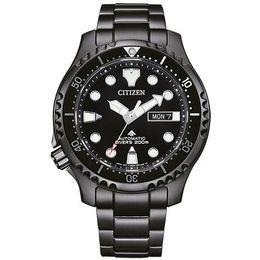 Taucheruhr Citizen "Promaster Marine, NY0145-86EE" Armbanduhren schwarz Taucheruhren