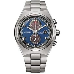 Chronograph Citizen "CA7090-87L" Armbanduhren silberfarben Herren Solaruhren