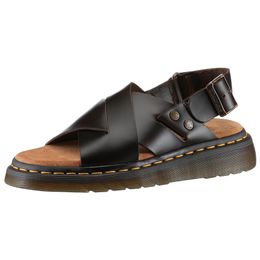 Plateausandale Dr. Martens "Zane" Gr. 48, braun (dunkelbraun) Damen Schuhe Dr. Martens