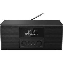 Hama DR1550CBT DAB-Radio, Digital, FM, DAB, DAB+, Bluetooth, Schwarz