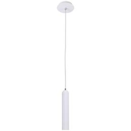 Athan wh - Modern Hanging Pendant White 1 Light mit weißem Matt Shade, GU10 - Italux