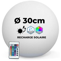Mehrfarbige Solar-LED-Leuchtkugel 30CM