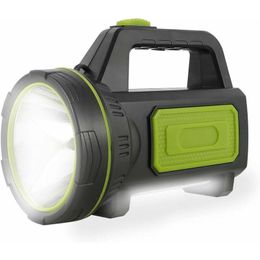 Ultra Powerful Usb Mah Wiederaufladbare LED-Taschenlampe mit Seitenlicht High Power Wasserdichte Taschenlampe für den Notfall Wandern Camping Jagd