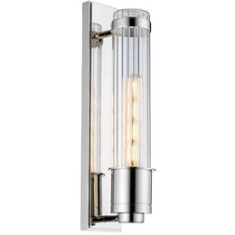 etc-shop Wandleuchte Badleuchte Spiegelleuchte Stahl Chrom Dimmbar led 820lm IP44