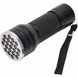 Minkurow - Handy-Reparatur-LED-Taschenlampe, Licht-Ultraviolett-Kleber, UV-Härtung, 21 Lampenperlen für fluoreszierende Tinte (unsichtbare Tinte),