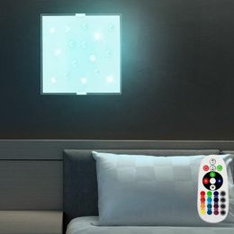 etc-shop Rgb led 7 Watt Decken Wand Beleuchtung Gästezimmer Farbwechsel Fernbedienung Lampe