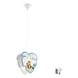 etc-shop Pendel Lampe Spiel Zimmer Fernbedienung Tier Affen Motiv Dimmer im Set inkl. led rgb Leuchtmittel