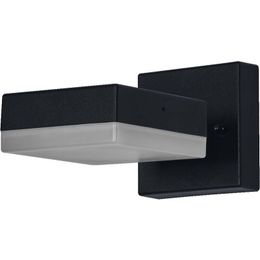 LEDVANCE Endura Classic Spot Square Außen-Wandleuchte, schwarz, mit GX53 Sockel (max 12W) für einen einfachen Austausch des Leuchtmittels, ausrichtbarer